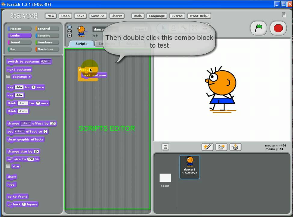 Scratch Lesson 2 of 10 - YouTube