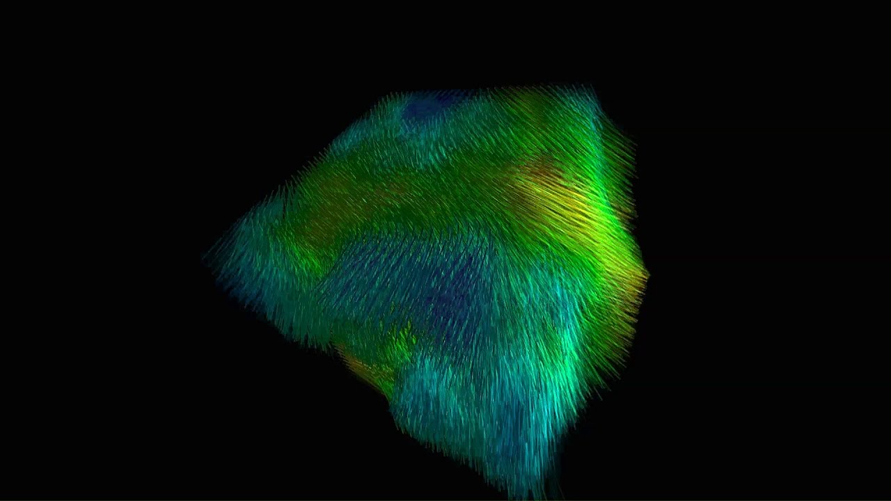 4D Perlin Noise Vector Field Through Time - YouTube