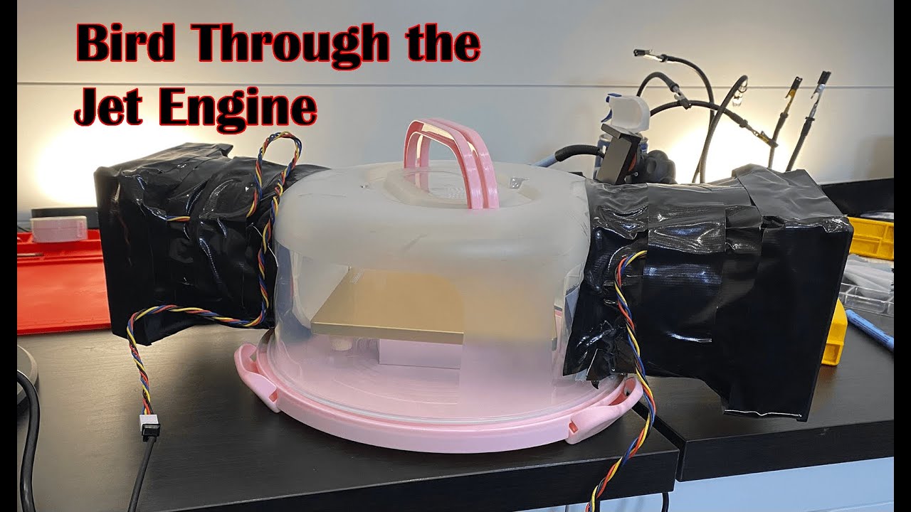 A Bird through the Jet Engine - Mark Rober Class - Prototype 2 ...