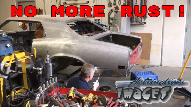Quarter Panel Rust Repair, Sanding Polyester Primer - YouTube