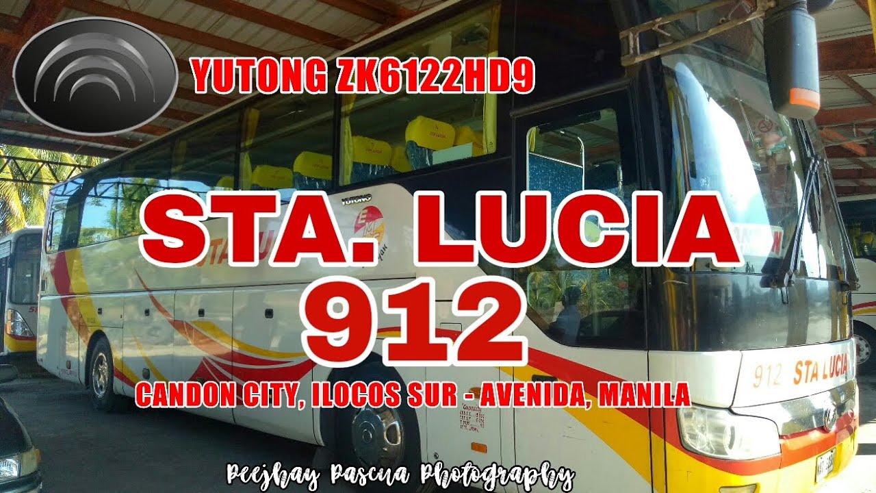 Sta Lucia Express Bus Co., Inc. 912 | Yutong ZK6122HD9 - YouTube