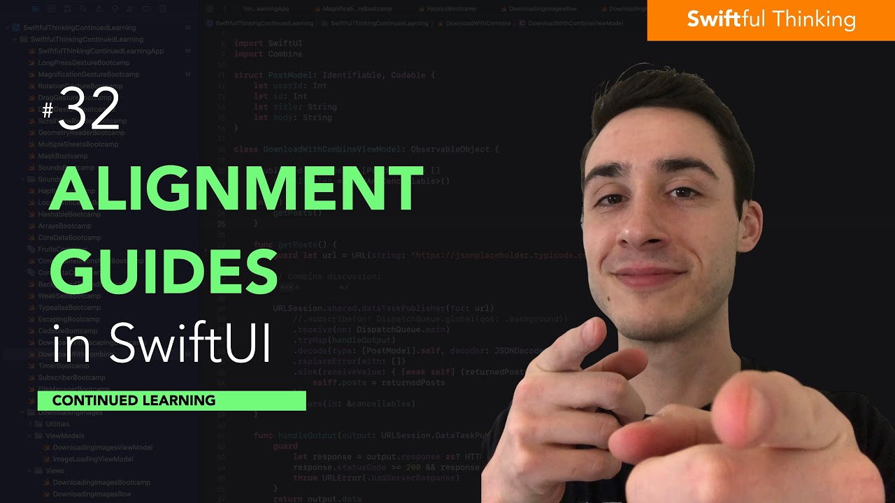 How To Use Alignment Guides In Swiftui Continued Learning 32 Youtube