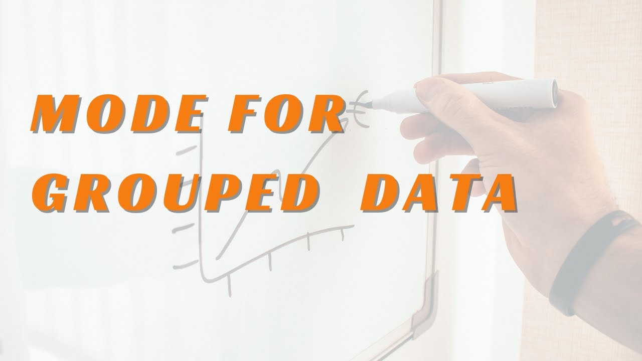 MODE FOR GROUPED DATA| LEC 7 #biostatistics #statistics #mode # ...