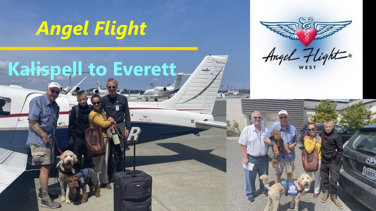 Angel Flight West mission 23 June 2025 - YouTube
