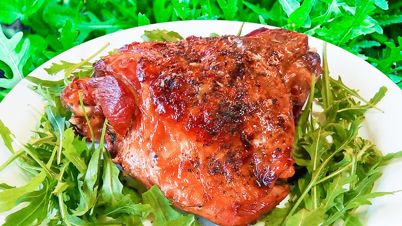Easy Slow Roast Turkey Thigh Recipe Roasted Turkey Thighs In The Oven Youtube