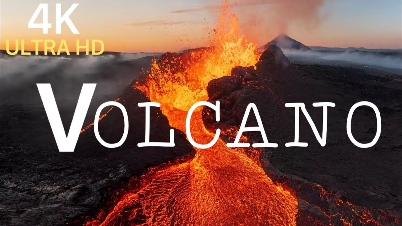 Volcanos🌋& lava in 4K Videos ULTRA HD HDR 60(FPS) - YouTube