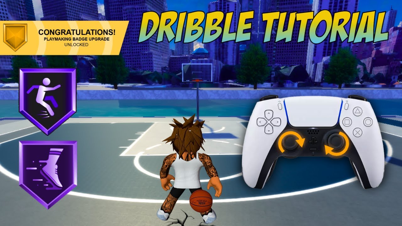 THIS #1 ADVANCED DRIBBLE TUTORIAL IS INSANE IN ROBLOX HOOPS LIFE (PS5 ...