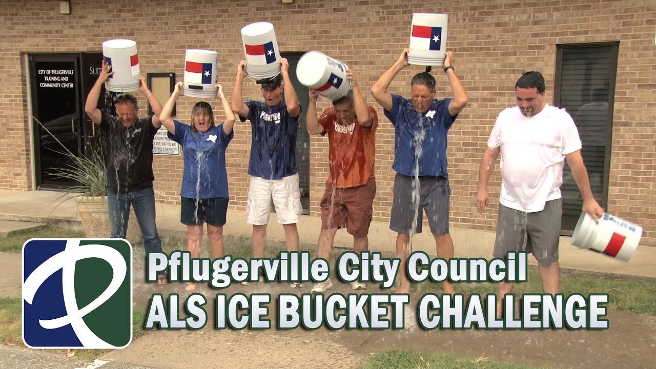 Pflugerville Mayor Jeff Coleman takes the ALS Ice Bucket Challenge ...