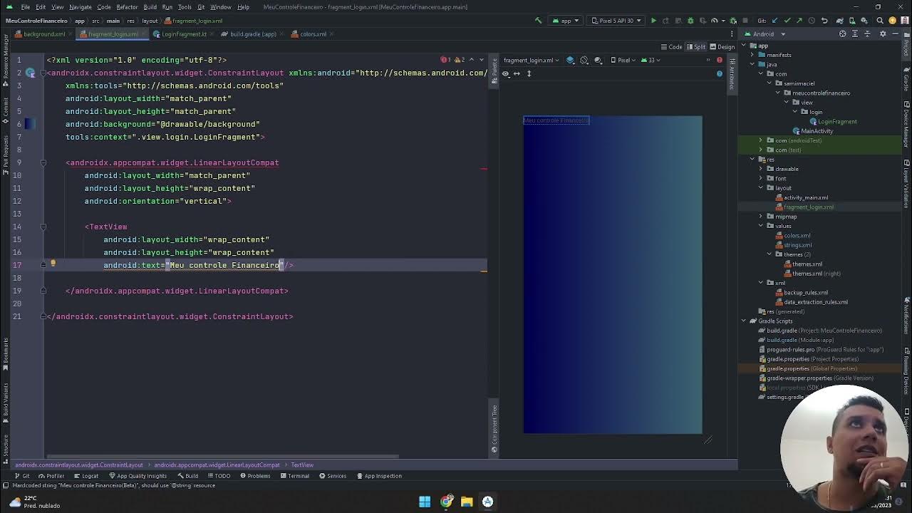 App para controle financeiro - Android Kotlin/XML/Firebase [Parte 1] - YouTube