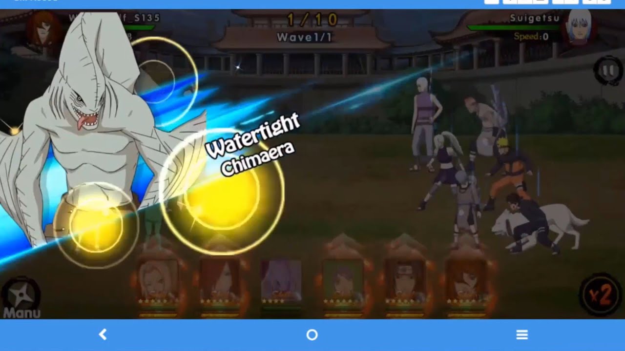 Naruto Ultimate Ninja - Kisame Samehada Fusion - YouTube