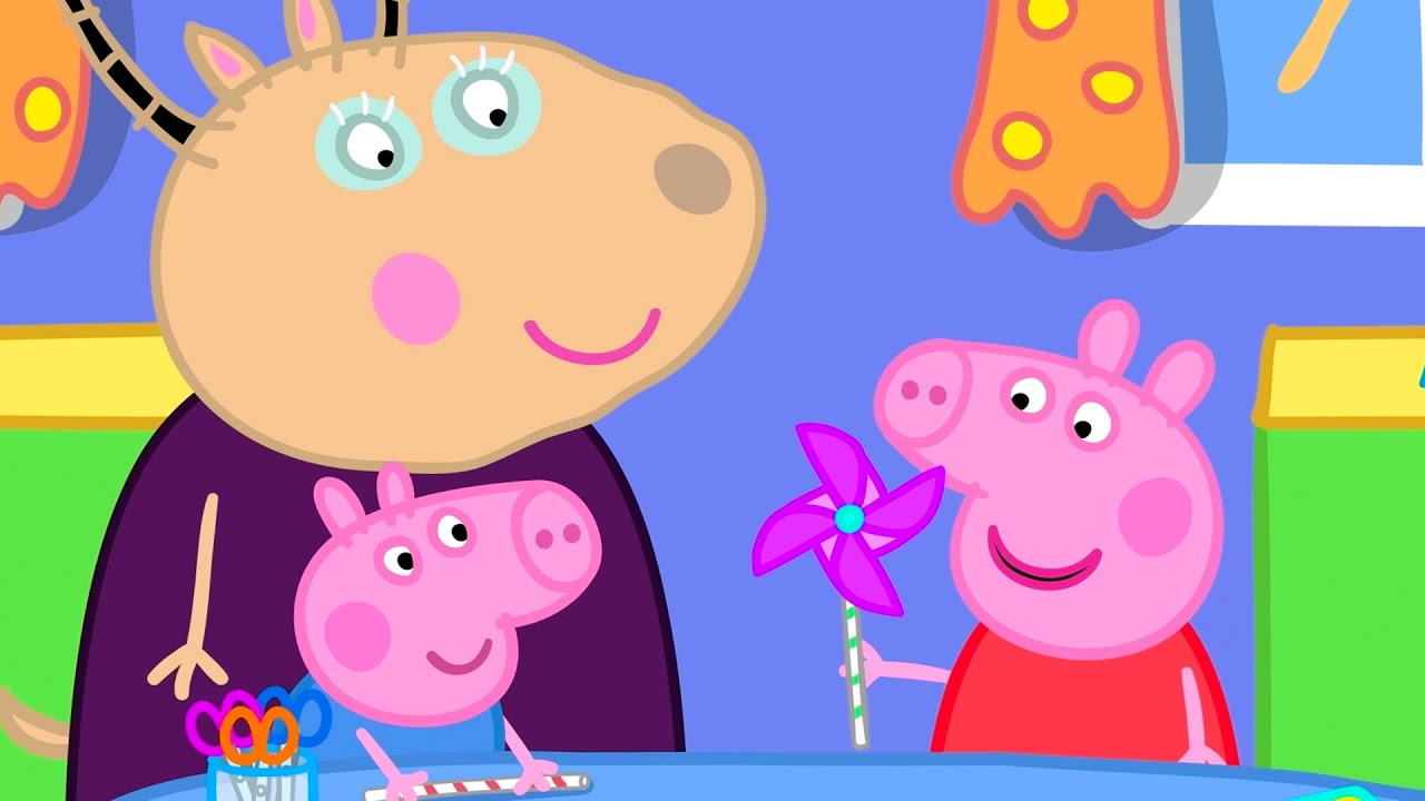 Peppa Pig Learns About Windmill Farms 🐷 🌬️ Peppa Pig Asia Family ...