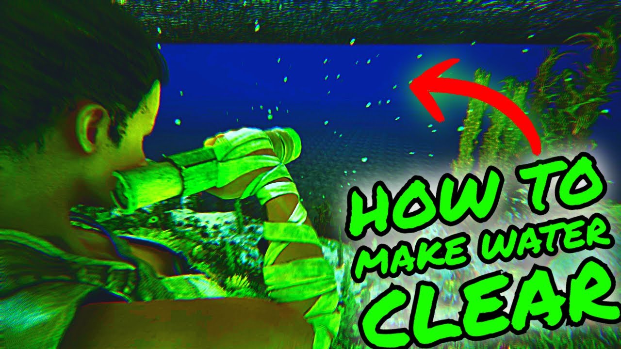 How To Make The Water Clear and See Through in Ark Survival Ascended ...