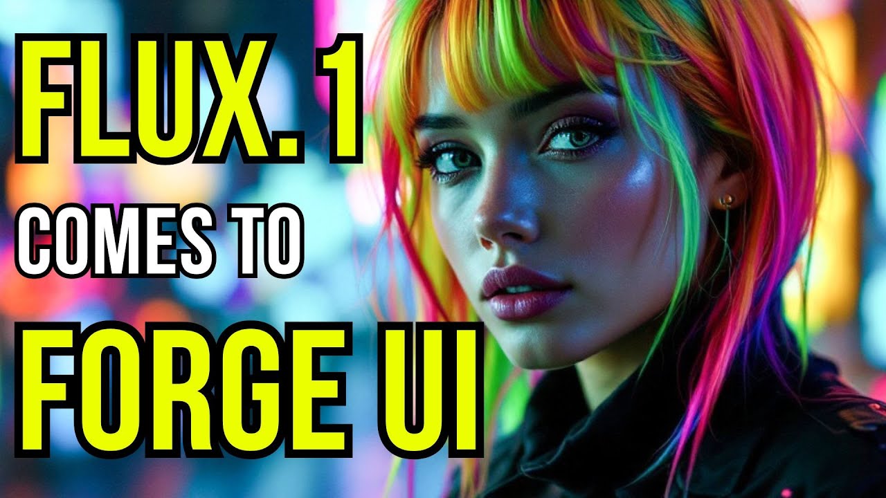 Flux.1 is FINALLY Available in Forge: Better Than Comfyui? - YouTube
