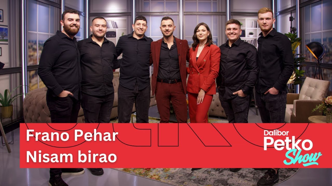 Frano Pehar - Nisam birao | Dalibor Petko Show | CMC TV - YouTube