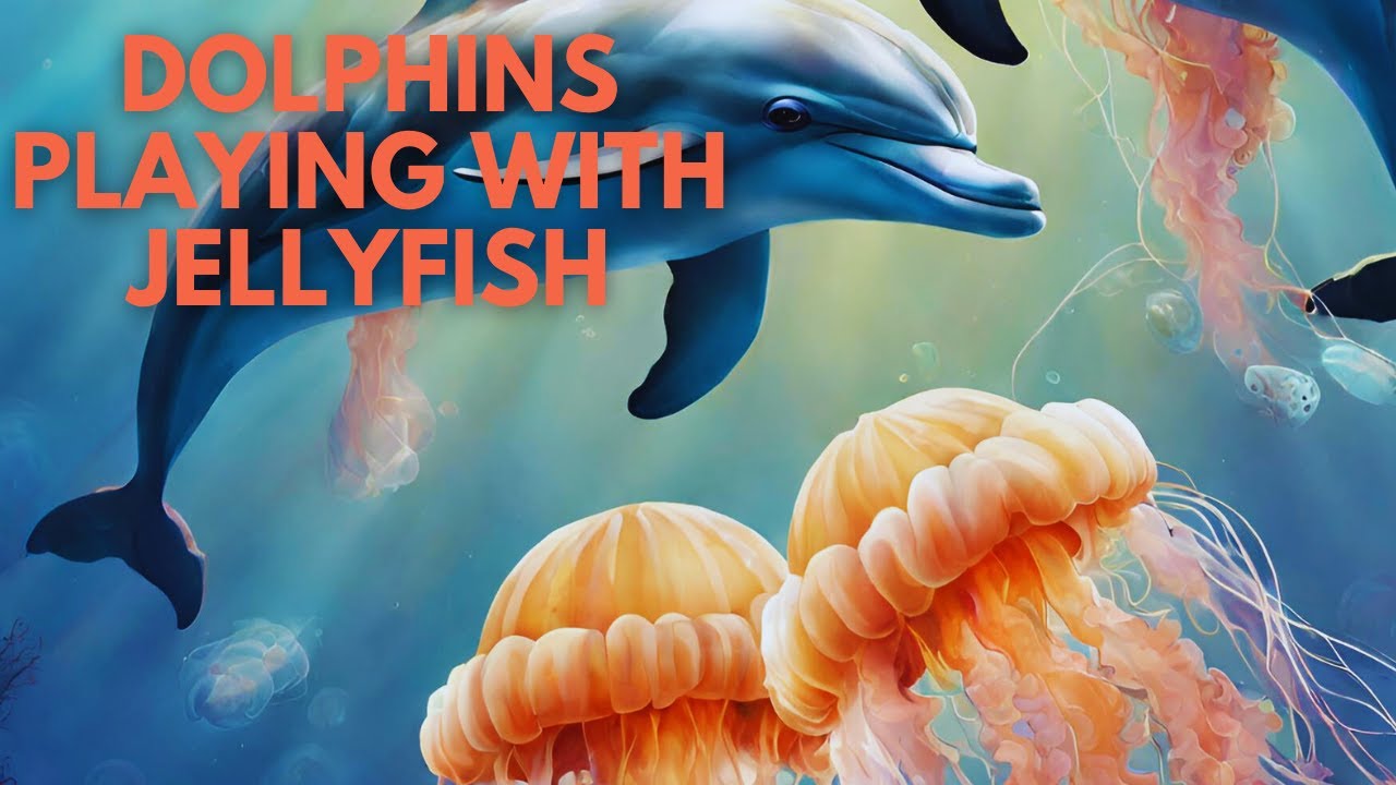 Unbelievable Encounter: Dolphins Brave a Sea of Jelly Fish - YouTube