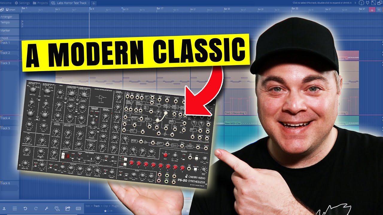 Cherry Audio PS-20 👉 Awesome Korg MS-20 Tribute - YouTube
