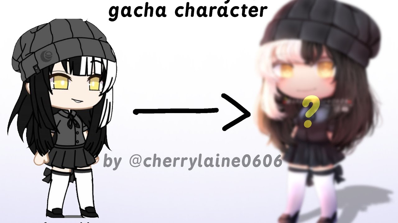 Gacha editing process/ tutorial for edit request using ibispaintx - YouTube