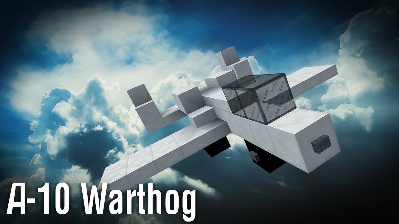 MINECRAFT A-10 WARTHOG [GERMAN|HD] - YouTube