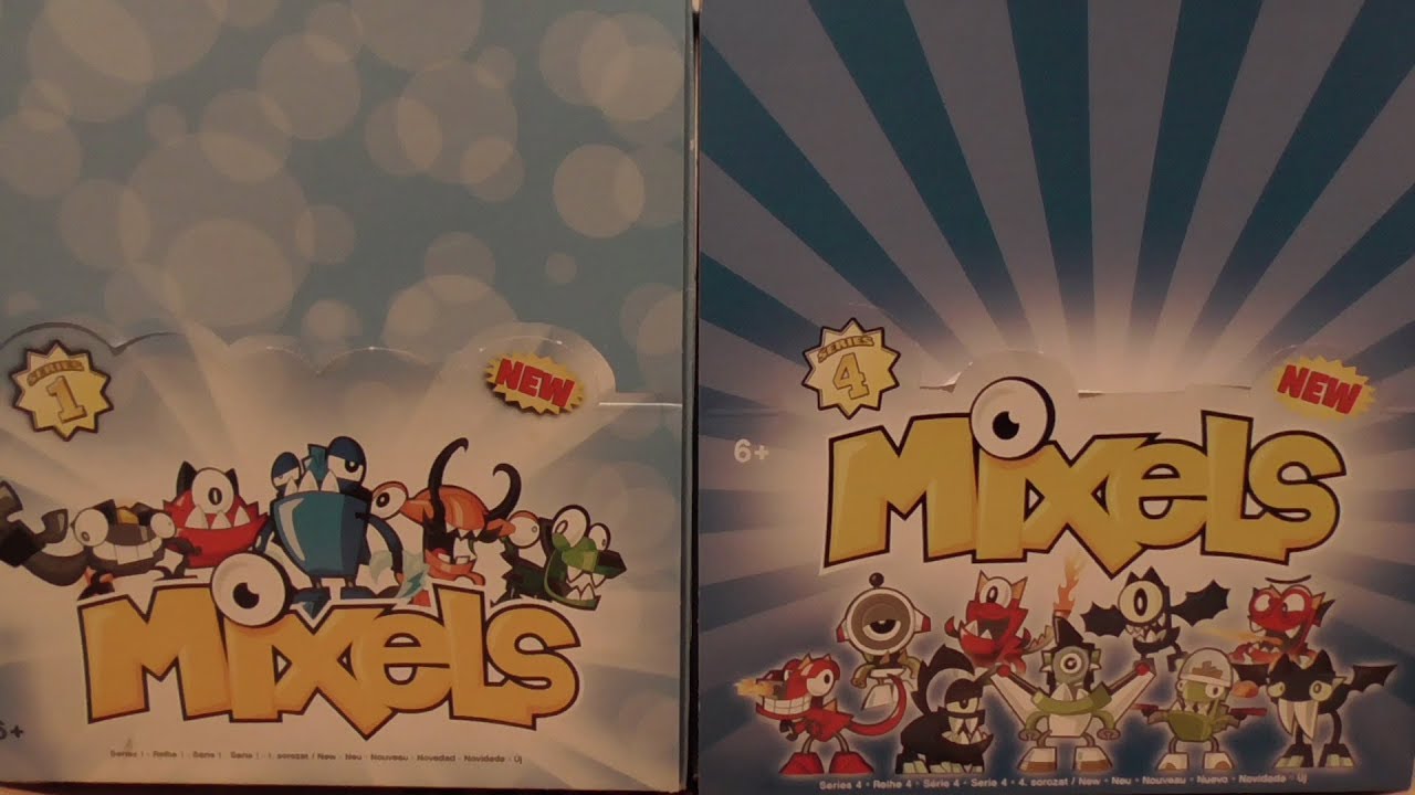 The Complete Collection Of All Series 1 To 9 Mixels Unopened. - YouTube