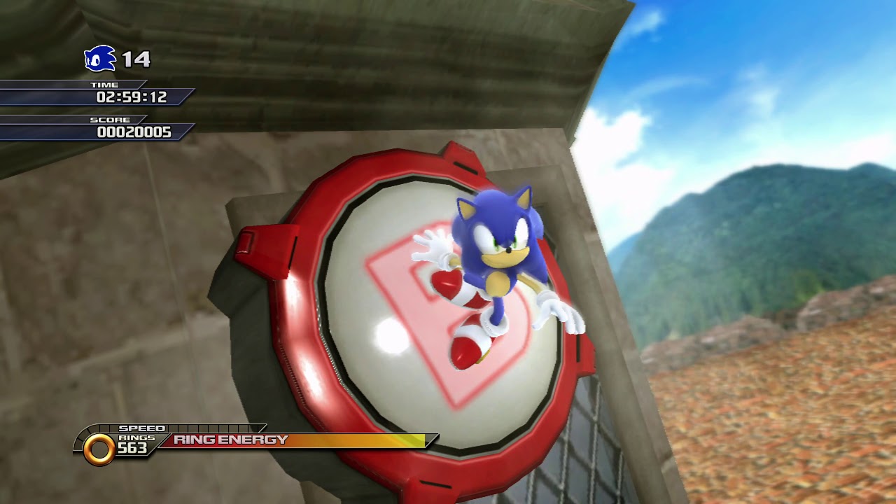 SONIC UNLEASHED Spagonia (Rooftop Run) Day Level 4k 60FPS - YouTube