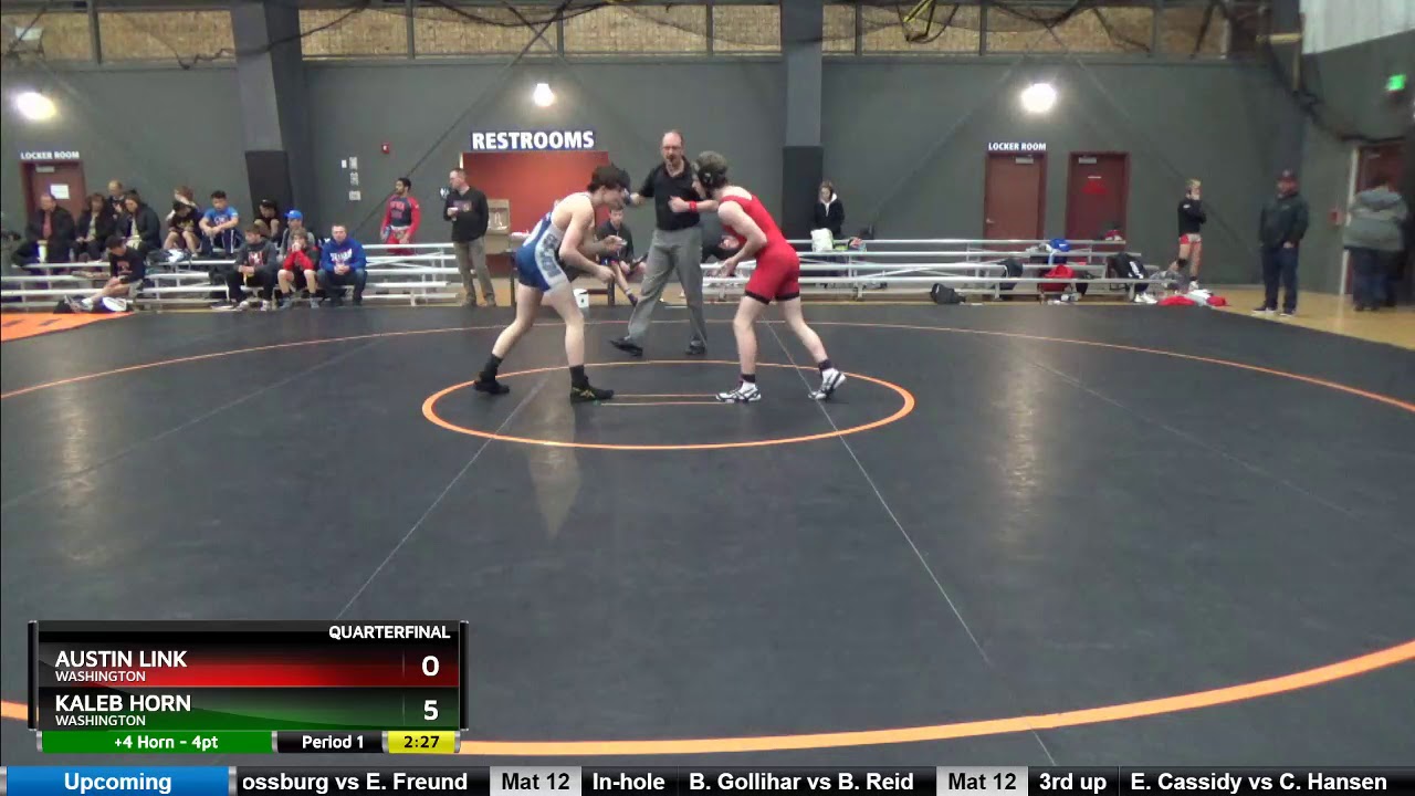 Junior 138 Austin Link Washington Vs Kaleb Horn Washington - YouTube