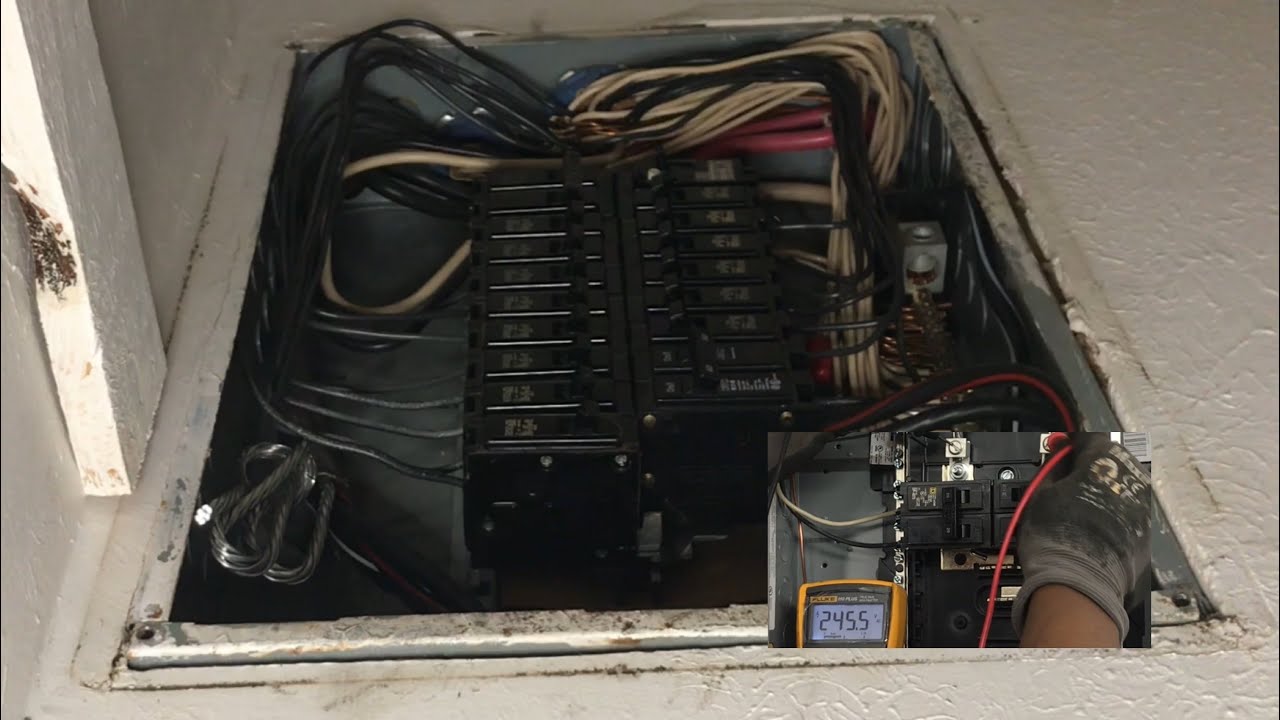 How to wire a 220v Electrical Panel In The Garage - YouTube