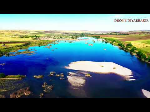 Diyarbakır dicle nehri 4K drone çekimi.   DRONE DİYARBAKIR