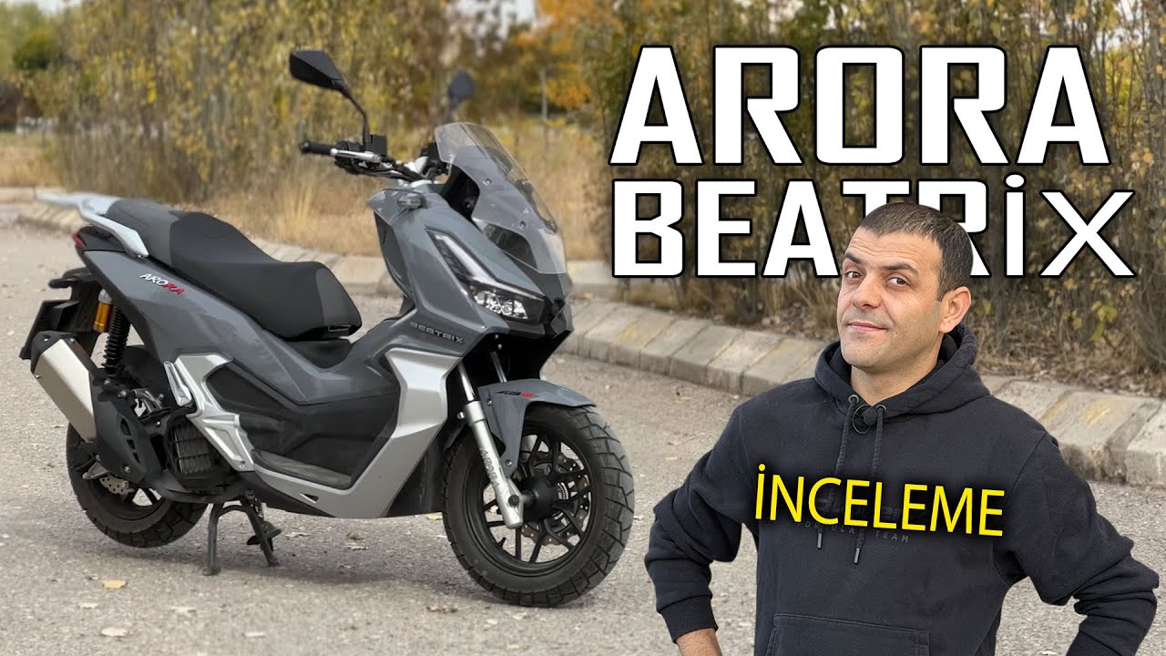 Arora Beatrix 150 Scooter motosiklet inceleme | Kolaçan - YouTube