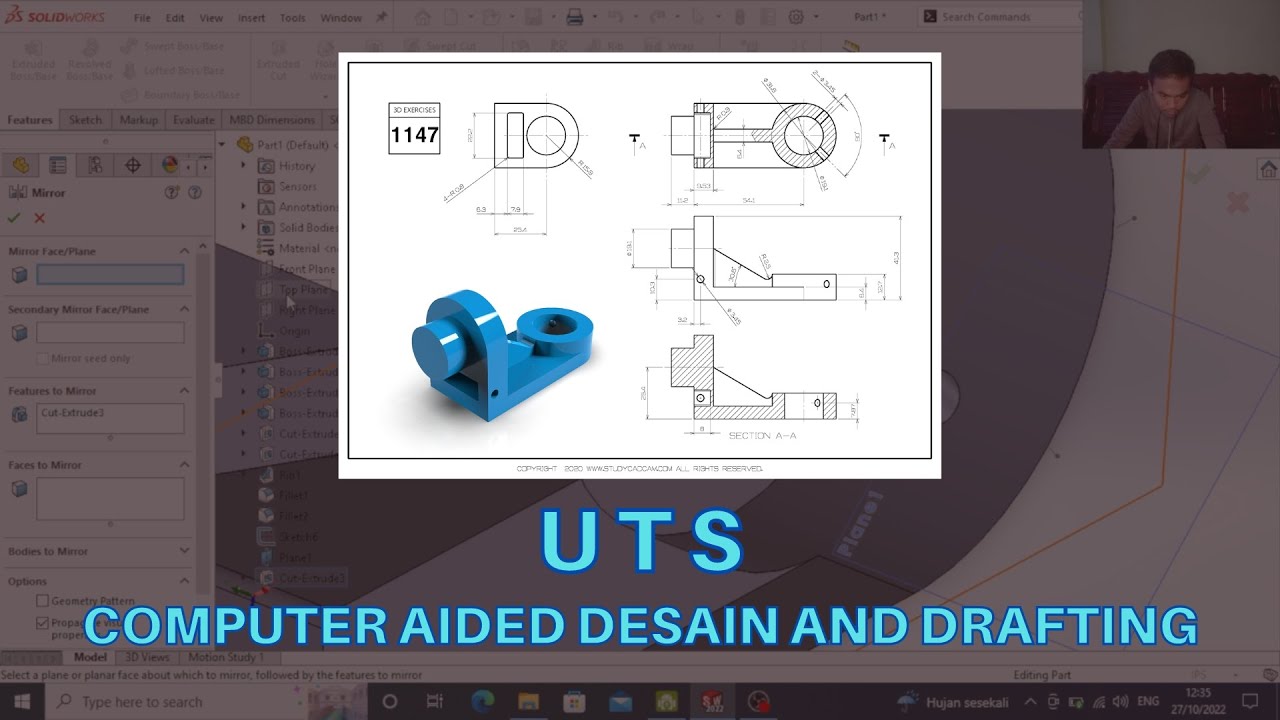 UTS COMPUTER AIDED DESIGN AND DRAFTING / RE104 - YouTube