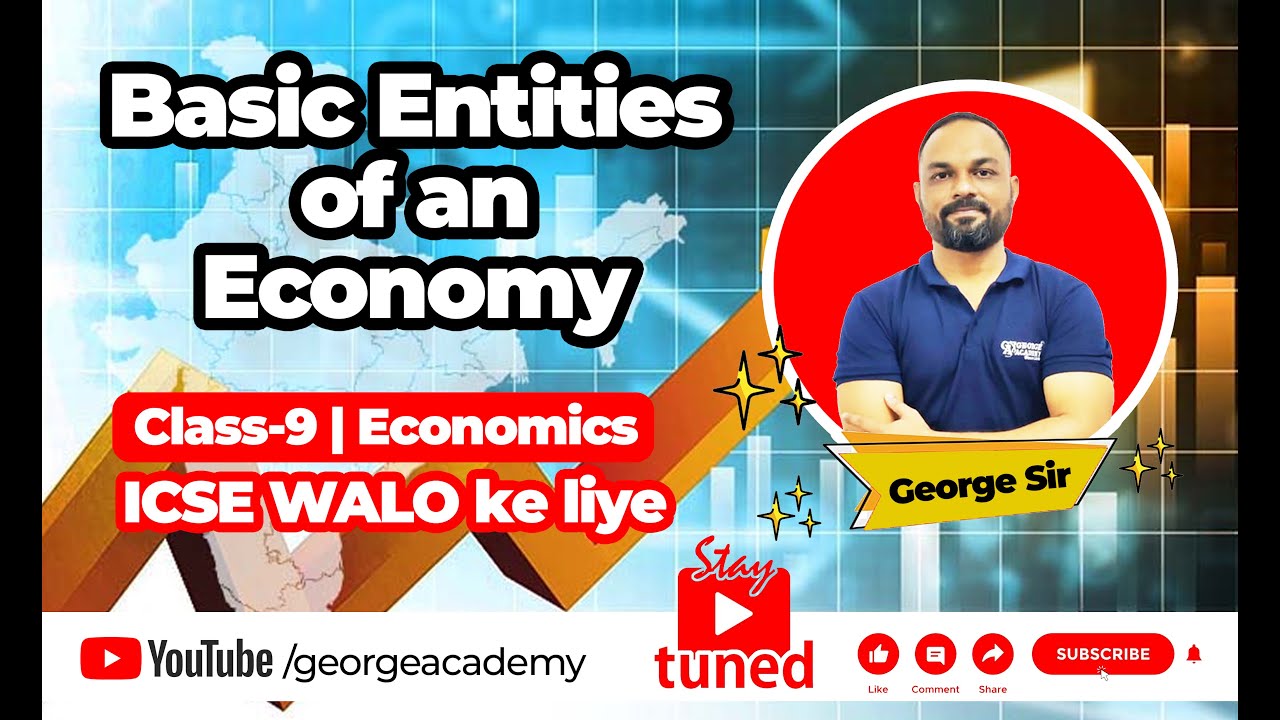 Basic Entities of an Economy Class 9 (Part 2) | ICSE Economics ...
