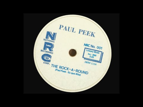 Paul Peek - The Rock-A-Round (NRC No. 001) 1957 - YouTube