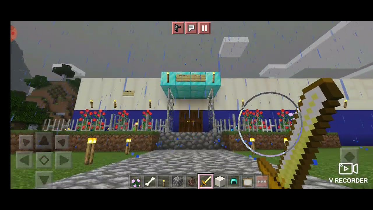 a JEHOVAH'S WITNESSES kingdom hall build tour in minecraft - YouTube