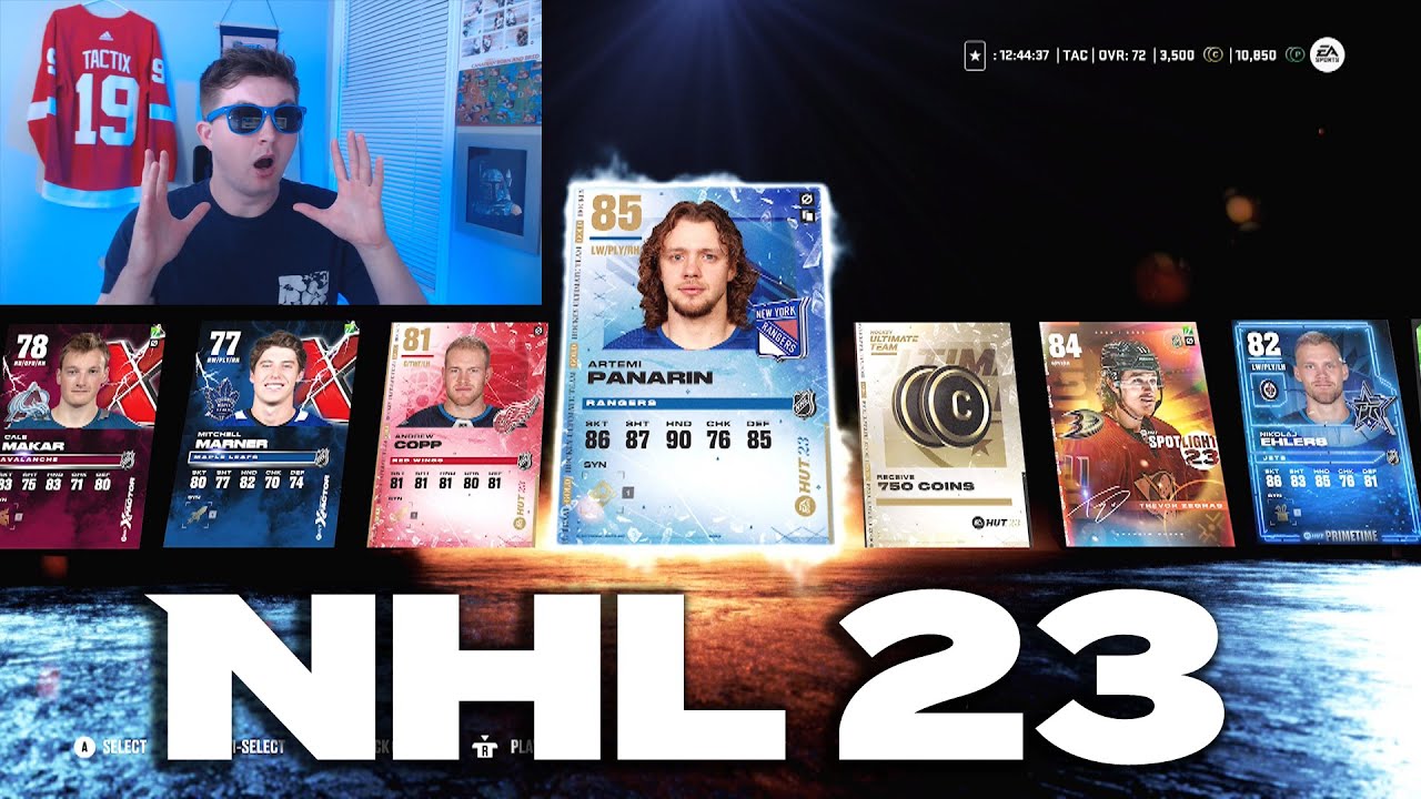 NHL 23 HUGE FIRST PACK OPENING! - YouTube