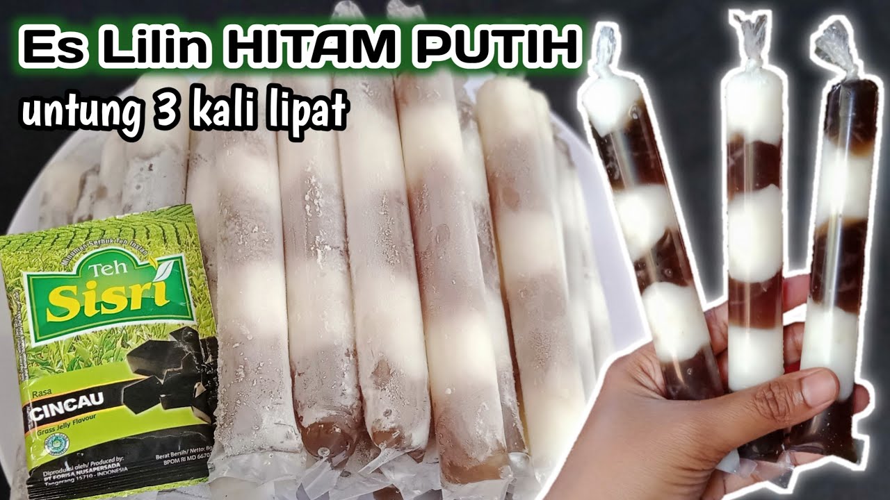 Modal 13Ribu Jadi 50Ribu | Resep Es Lilin Cincau Vanilla Super Enak dan ...