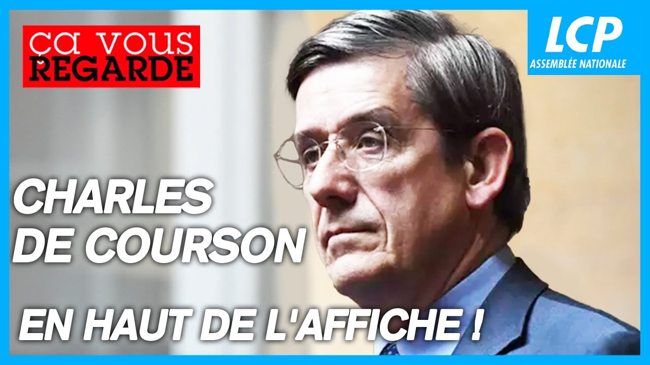 Charles de Courson : en haut de l'affiche après 30 ans d'Assemblée ...