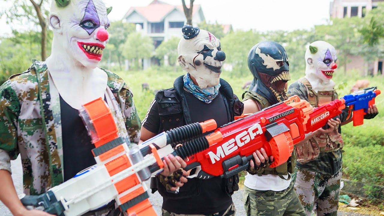 NERF WAR : Special Task SWAT Warriors Nerf Guns Fight Dangerous ...