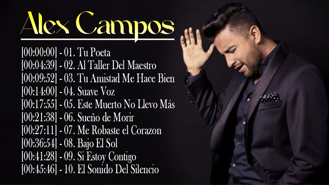 MÚSICA CRISTIANA : ALEX CAMPOS - EL SONIDO DEL SILENCIO - NUEVO ALBUM ...