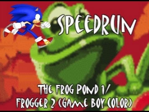 Frogger 2 (Game Boy Color) Speedrun-The Frog Pond/Level 1 In 15.1 - YouTube