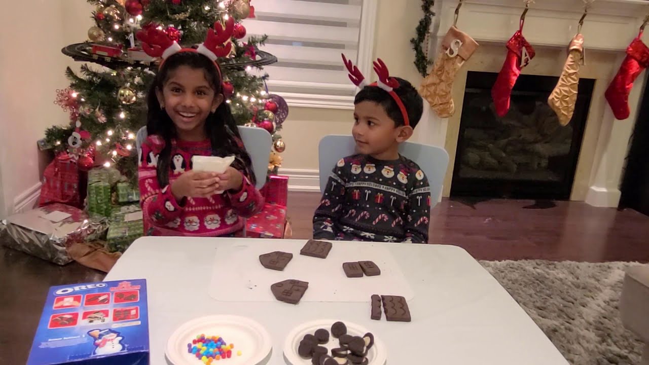 Building an Oreo Gingerbread House - YouTube