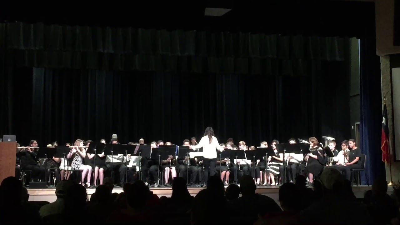 George West High School Band playing “The Avengers” at the Spring ...