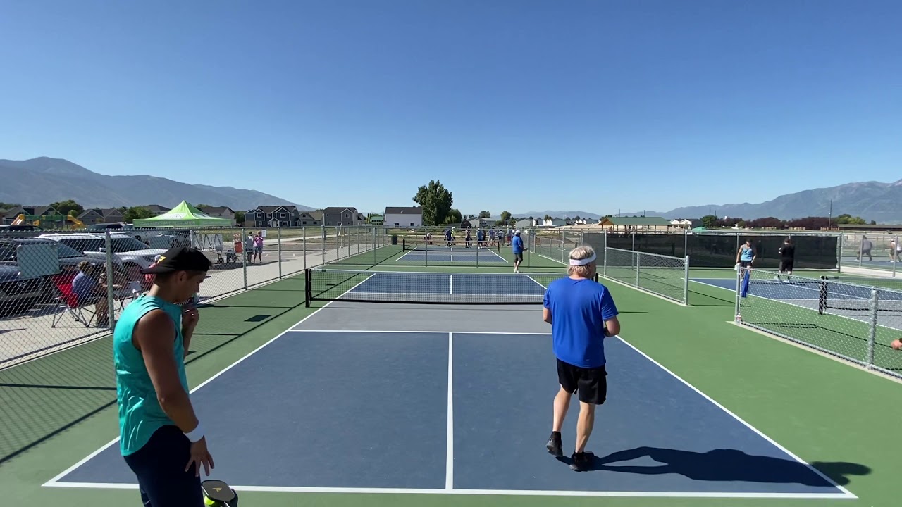 Summer Paddle Battle 4.0 men’s doubles Parker Eggli / Casey Eggli vs ...