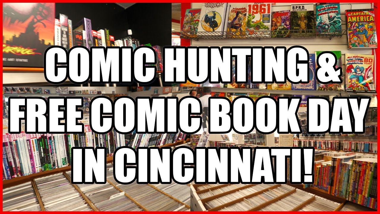 Graphic Novel Hunting & Free Comic Book Day 2021 in Cincinnati! - YouTube