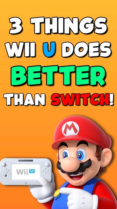 3 THINGS Wii U Still Does BETTER Than Switch! - YouTube