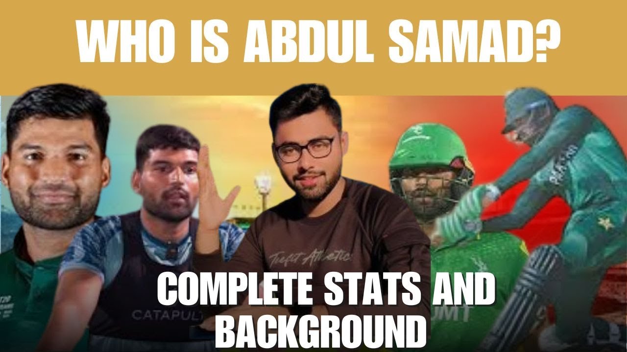 Abdul Samad Pakistani Crickter | Stats and Biography | Big Hitter ...