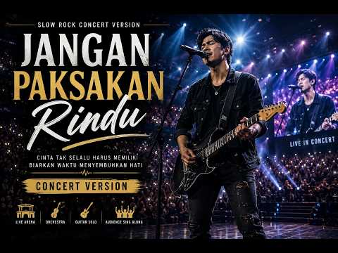 JANGAN PAKSAKAN RINDU - Live Concert Version 2026 | Slow Rock Melayu Paling Sedih