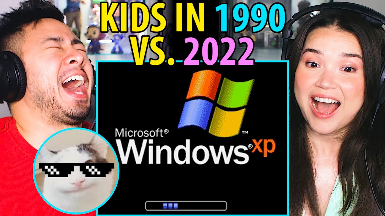 KIDS IN 1990 VS 2022 Reaction! | Beluga - YouTube