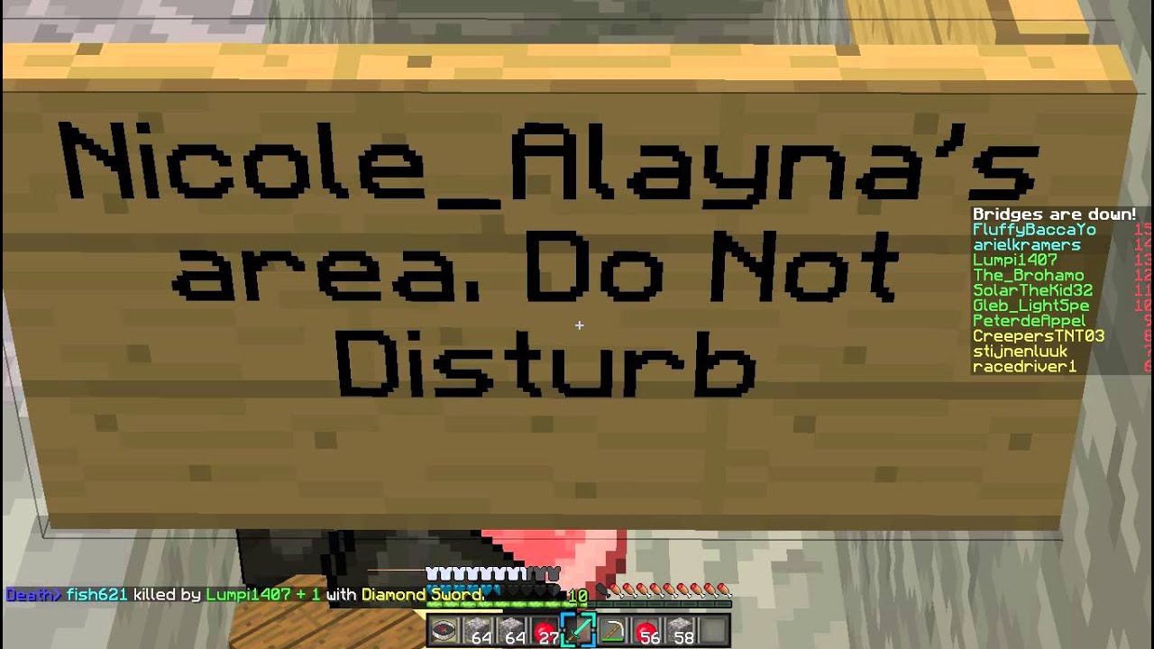 Mineplex Bridges "Apple them!!!" - YouTube