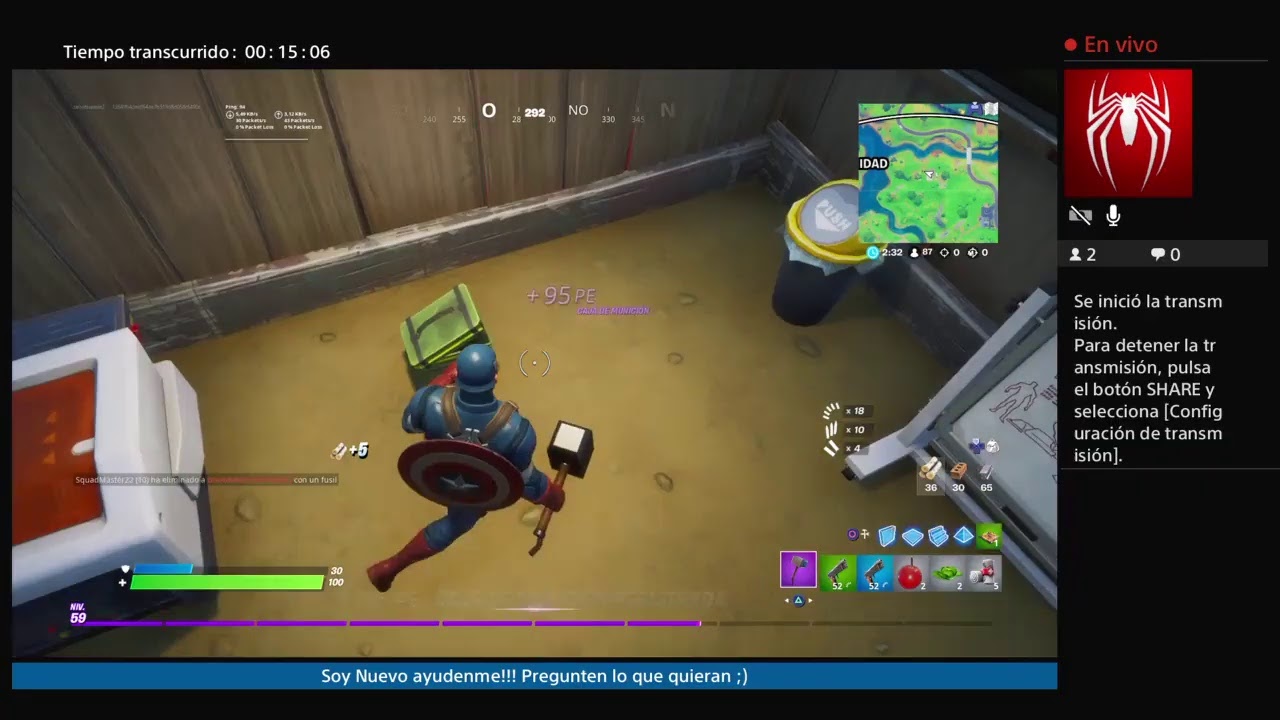 Fortnite gameplay live - YouTube