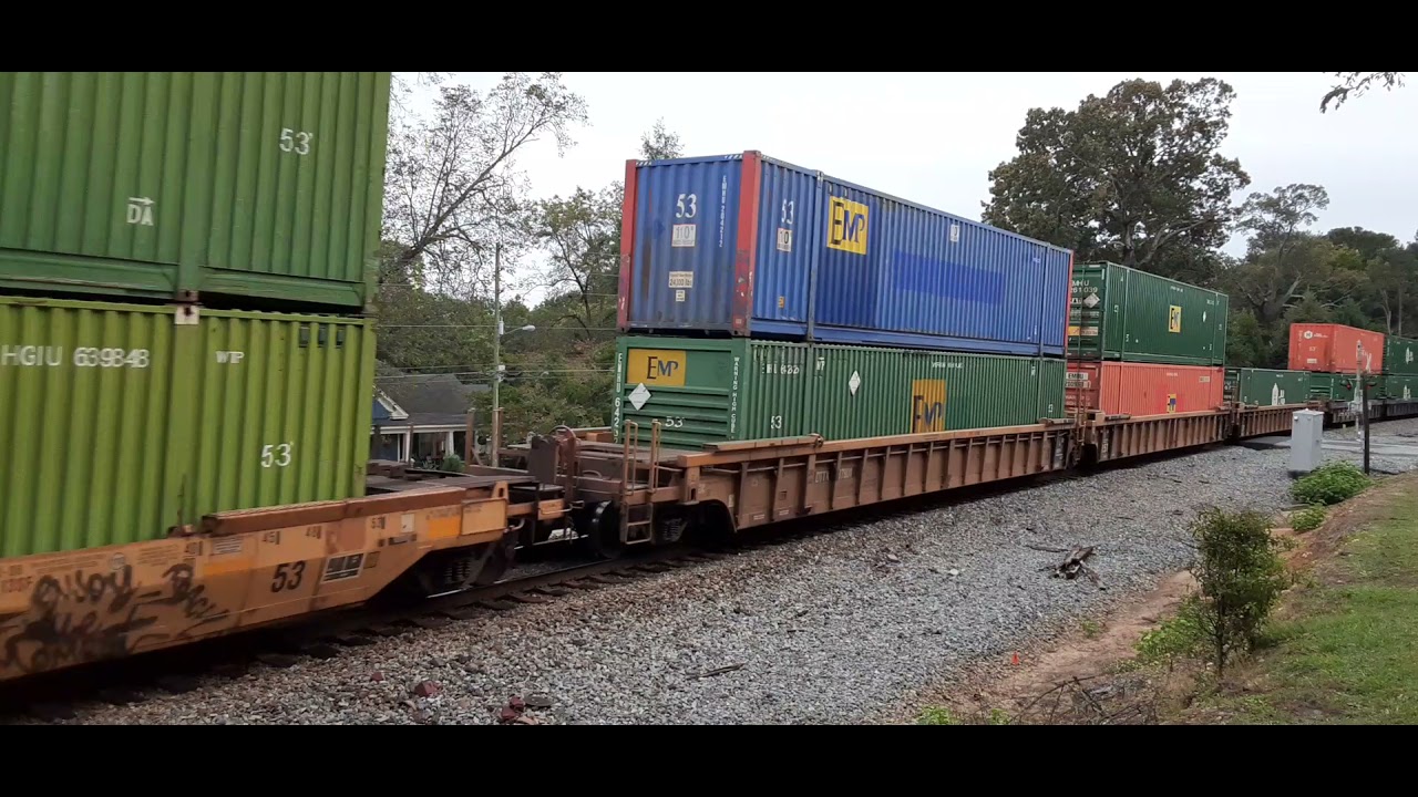 NS I22 with NS 1836 SD70ACC and NS 8006 ES44AC - YouTube