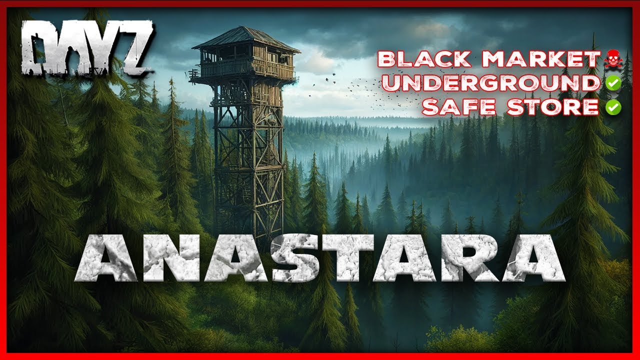 Průzkum mapy ANASTARA | DayZ CZ/SK - YouTube